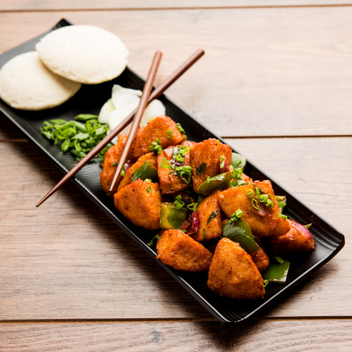 Chilli Fried Idli – Thambi's Kitchen