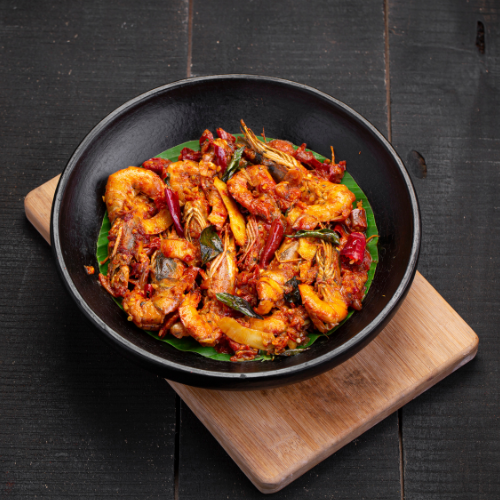 Order Chilli Prawn in Nottingham UK, Thambis Kitchen